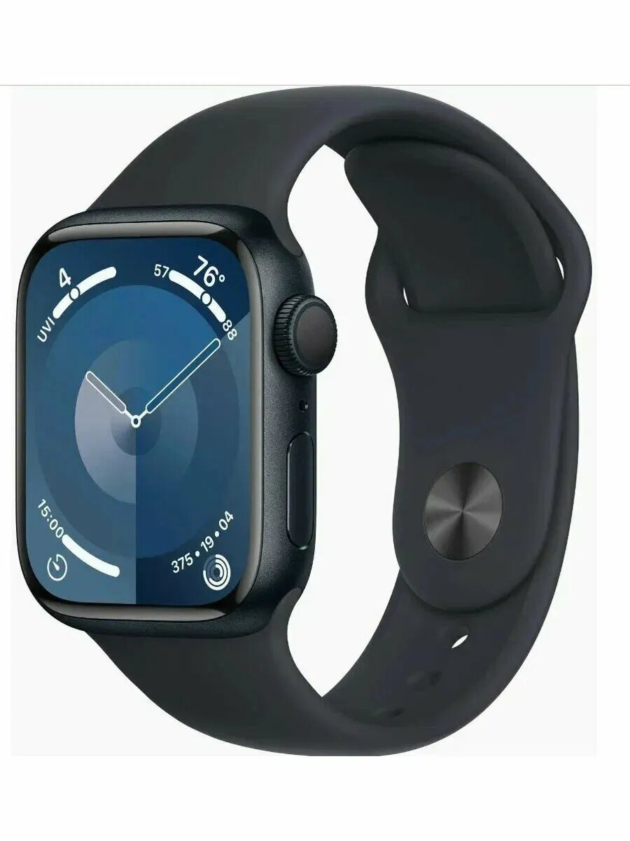Смарт-часы Apple Watch S9 41mm Midnight Sport Band M/L, сапфировое стекло