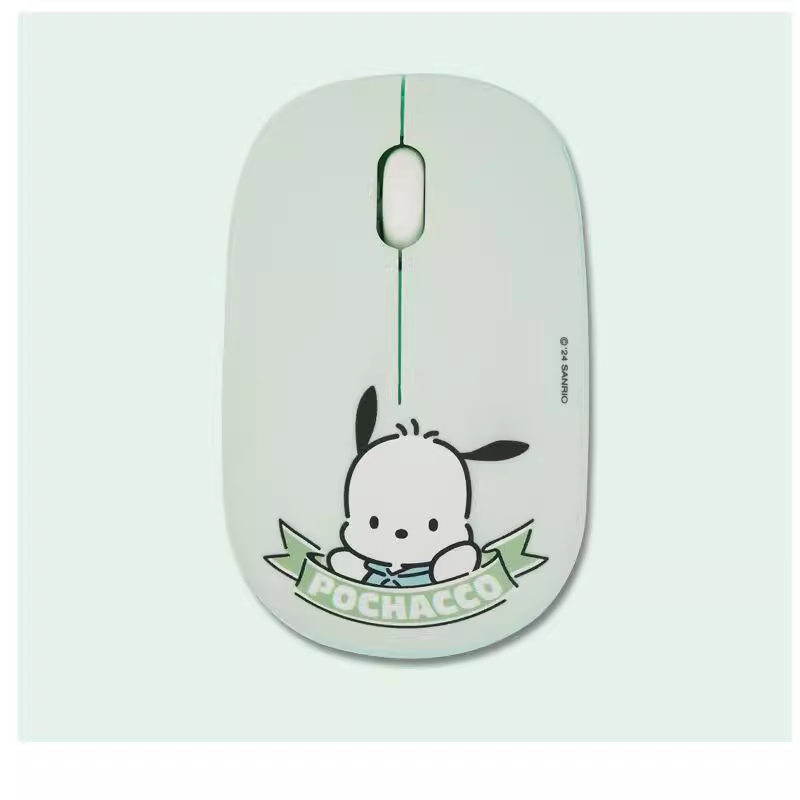 Беспроводная Bluetooth-мышь Hello Kitty Pudding Dog для ноутбуков и настольных компьютеров, бесшумная, с двойным