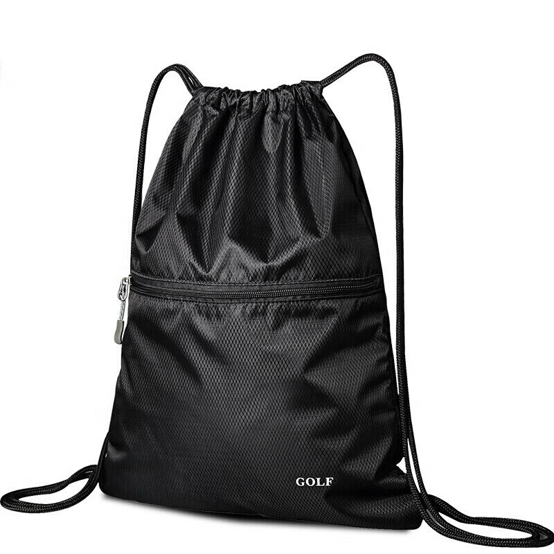 Рюкзак GOLF, Backpack for Men Sports Fitness Bag Simple Outdoor Travel Ba, большая вместимость, для путешествий, для активного отдыха, городской, лёгкий, для мужчин, черный