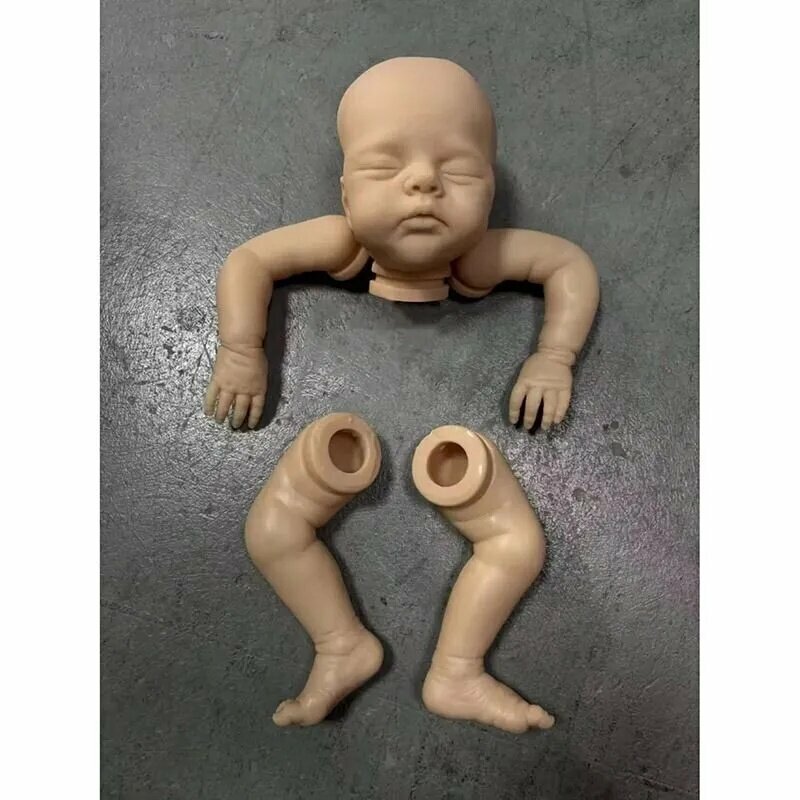 Неокрашенный и разобранный набор кукол-реборнов, размер готовой куклы 48 см, Reborn Irys