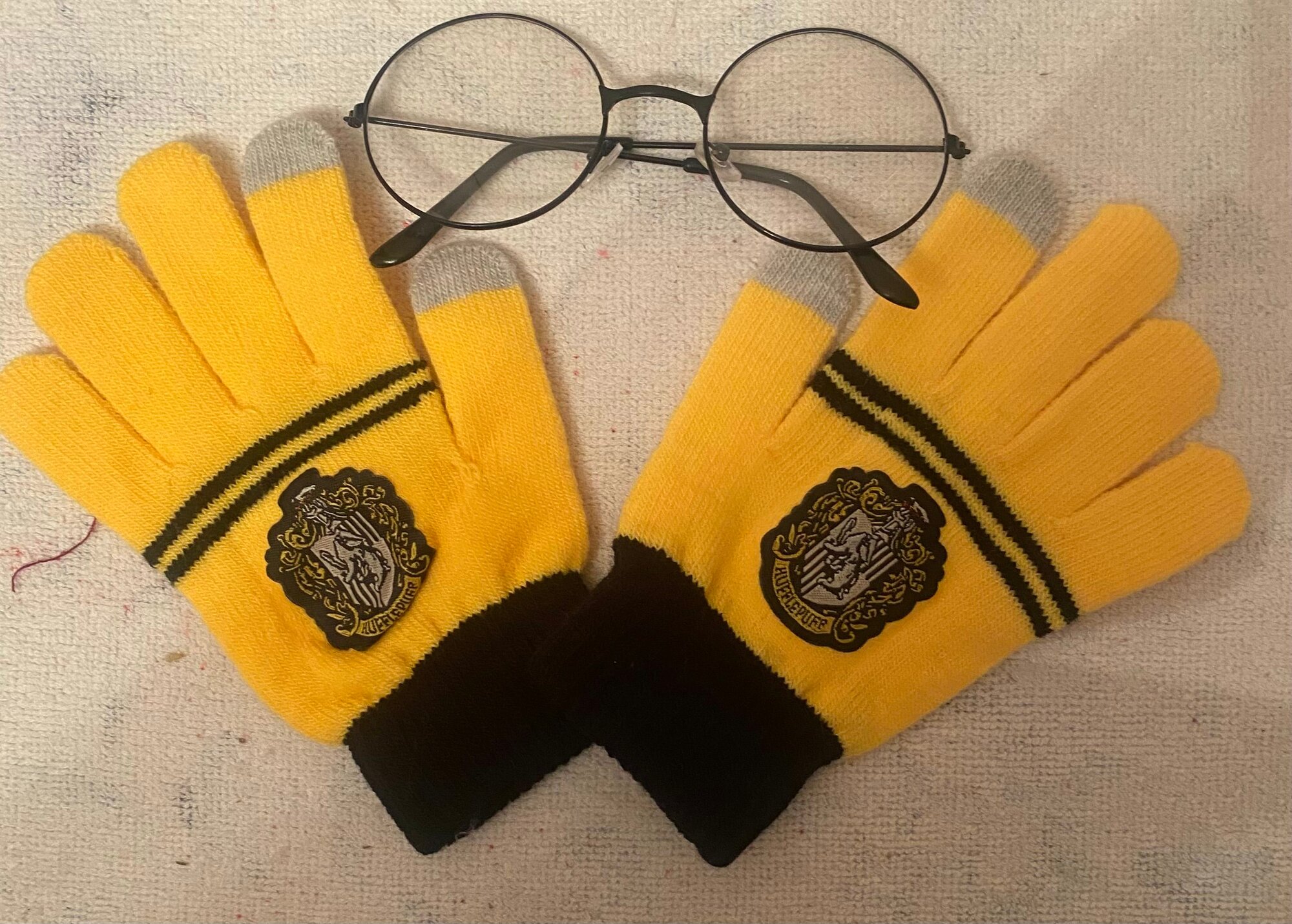 Перчатки и очки