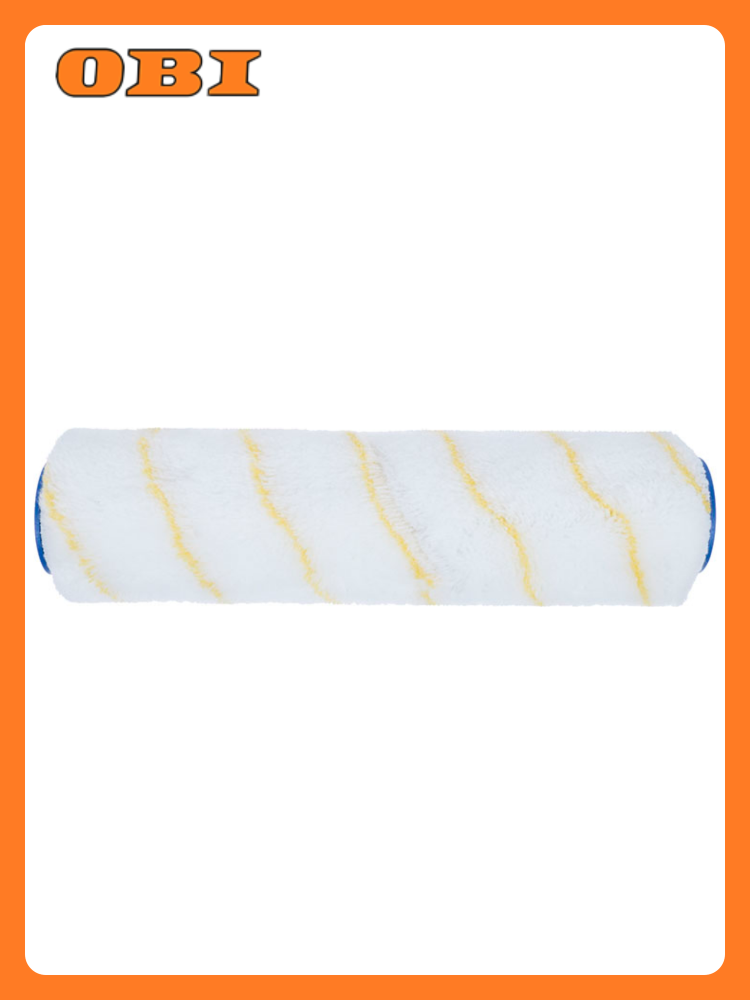 Валик малярный TOOLBERG полиакрил 11/48/250мм, под ручку 8 мм