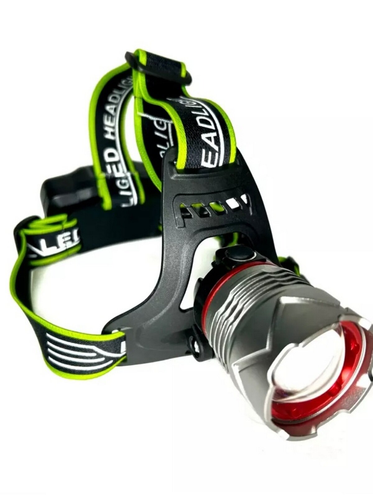 Фонарь налобный, яркий Огонь HT-291-GT100 (2000м) (черный)