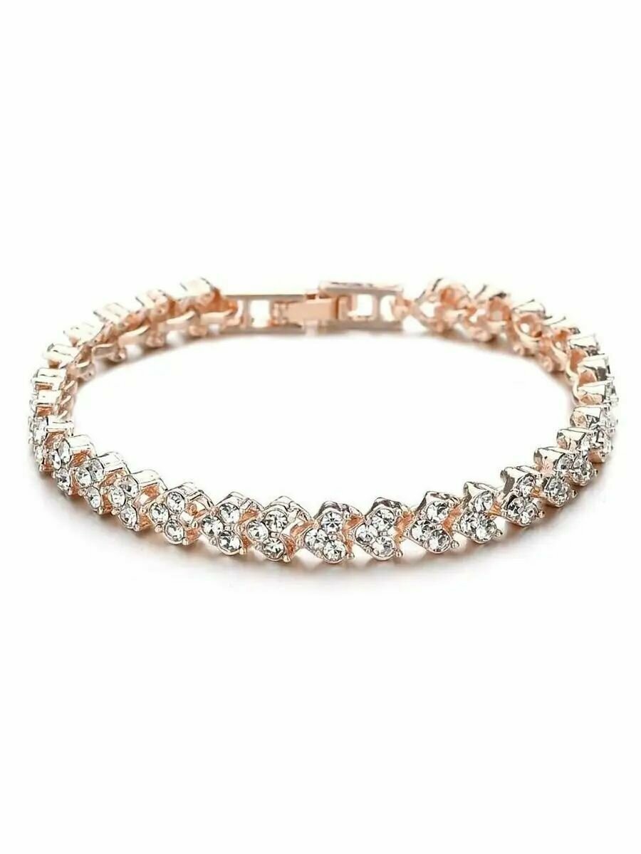 Браслет, искусственный камень