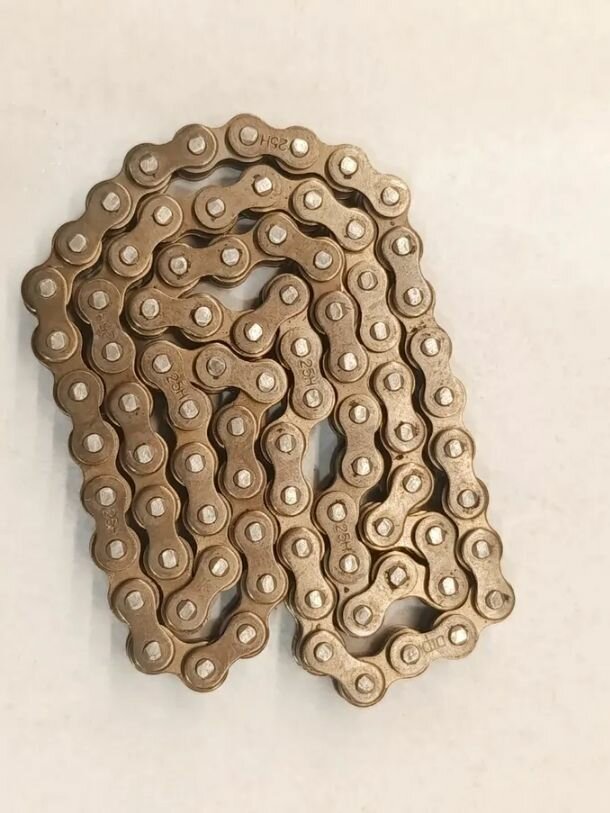 Цепь ГРМ 25Н-84L мопеда, питбайка с двигателем 152FMH 110см3 замкнутая