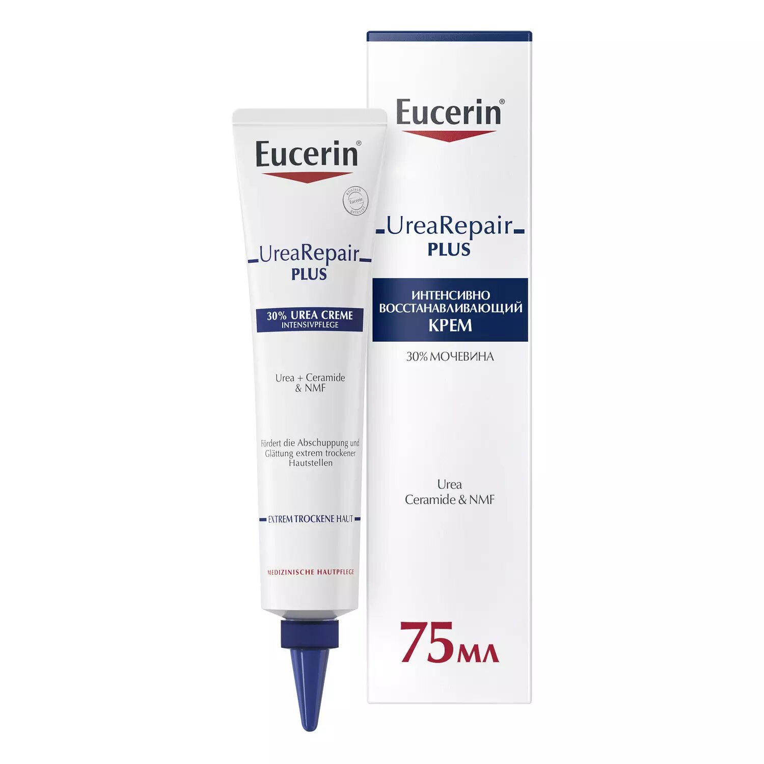 Крем EUCERIN Интенсивно восстанавливающий UreaRepair.PLUS 75 мл