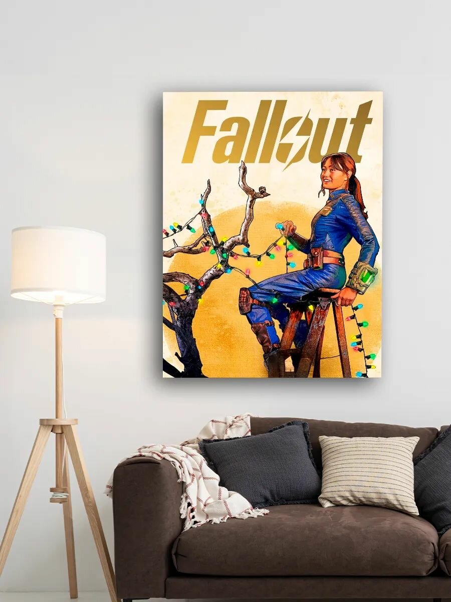 Постер на стену Fallout , плакат 1шт, А2 размер. — фото 1