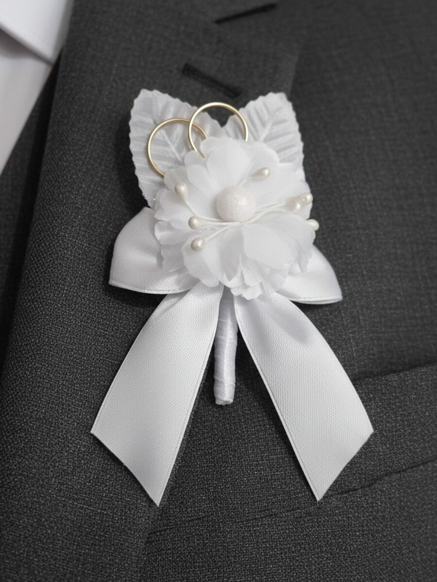 Бутоньерка для жениха или свидетеля