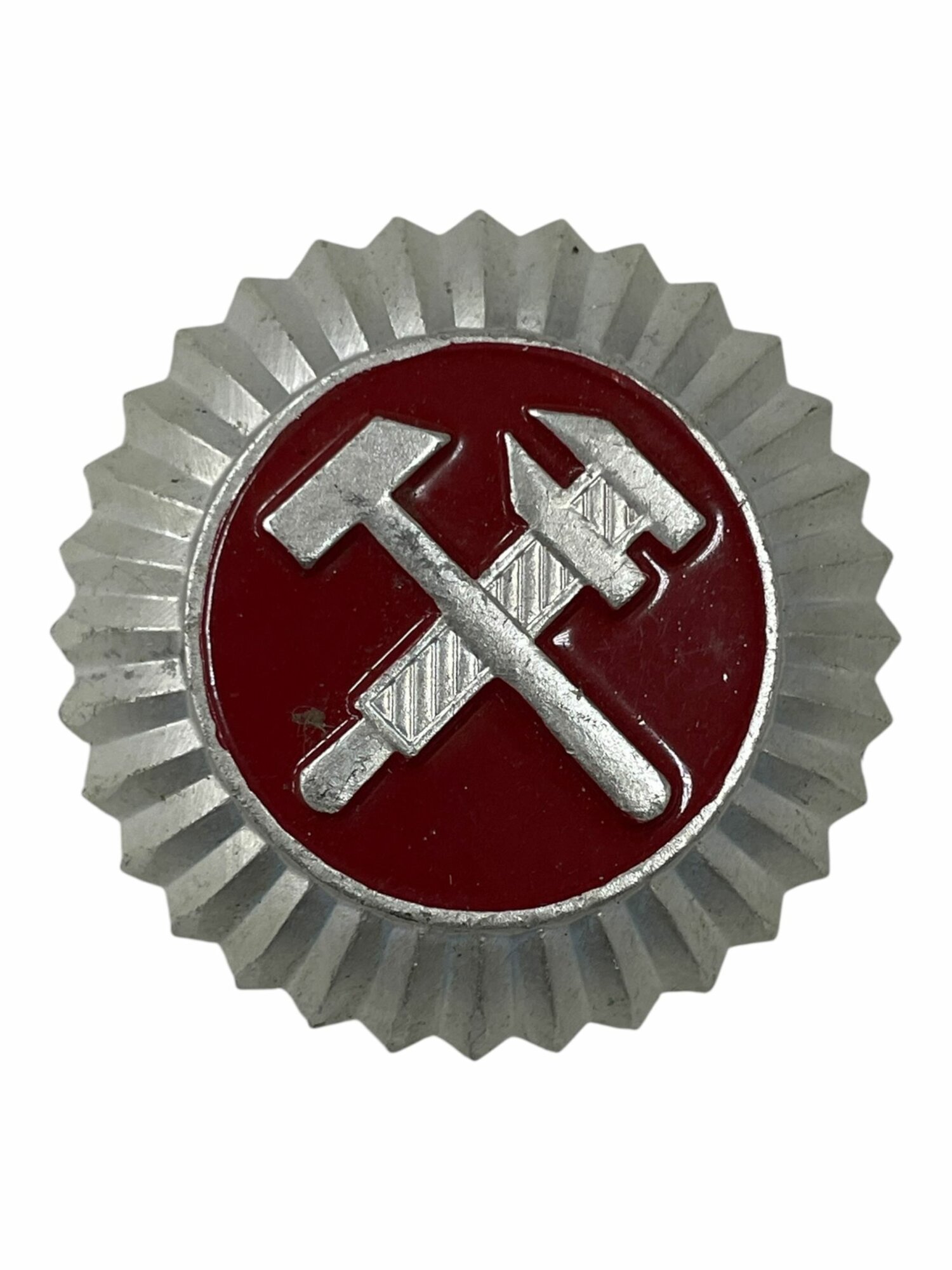 Винтажная кокарда, значок на фуражку, РЖД