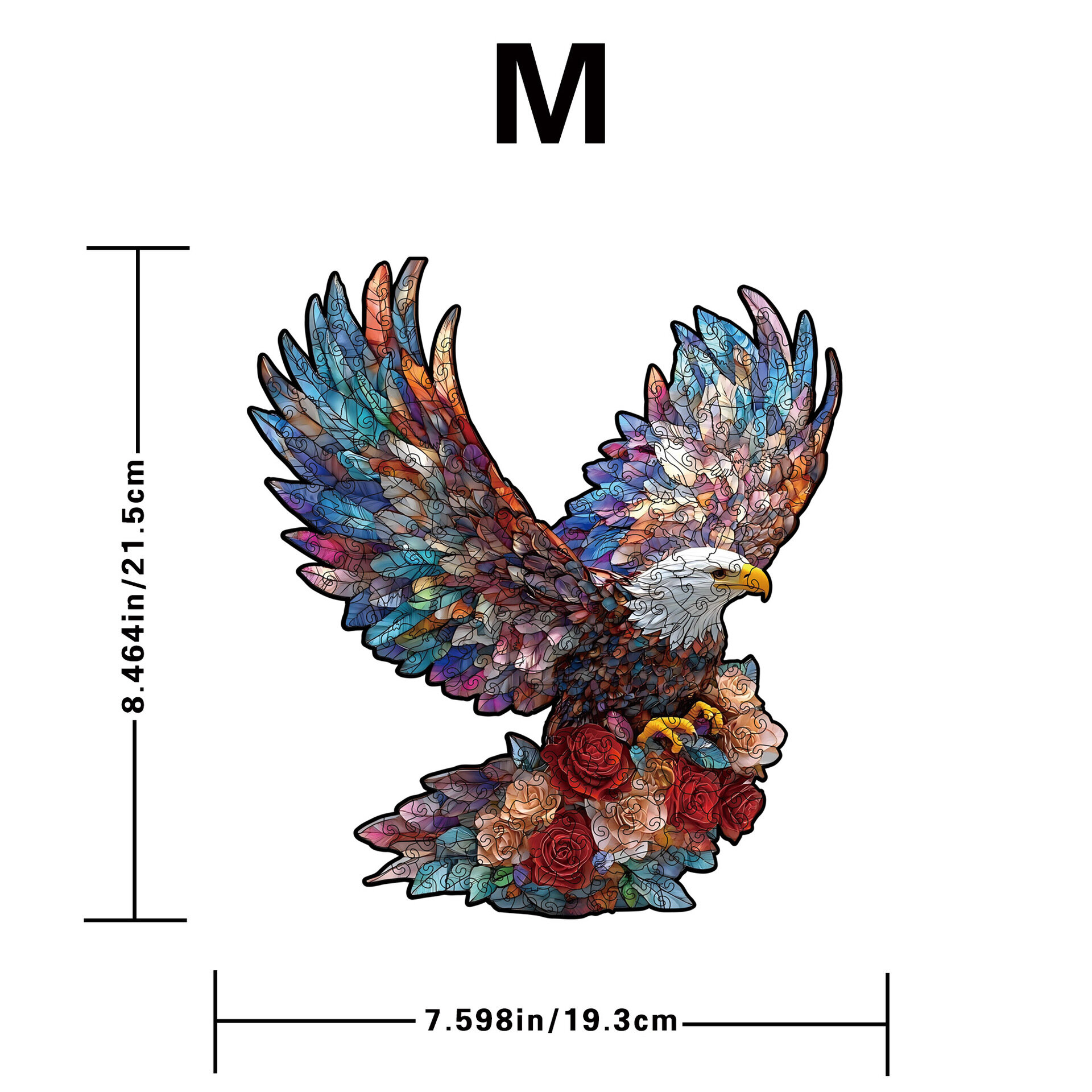 Пазл Wacocetoy Eagle, деревянный пазл неправильной формы, игра-оригинал, сейф для денег, пазл для снятия стресса
