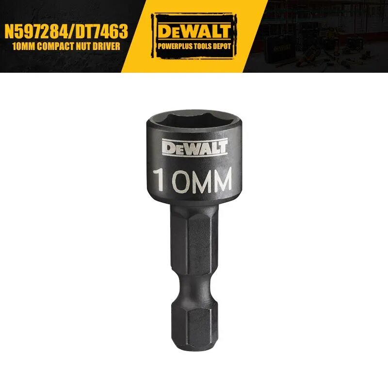 DEWALT Компактный гайковерт 8/10/13MM Аксессуары для инструментов