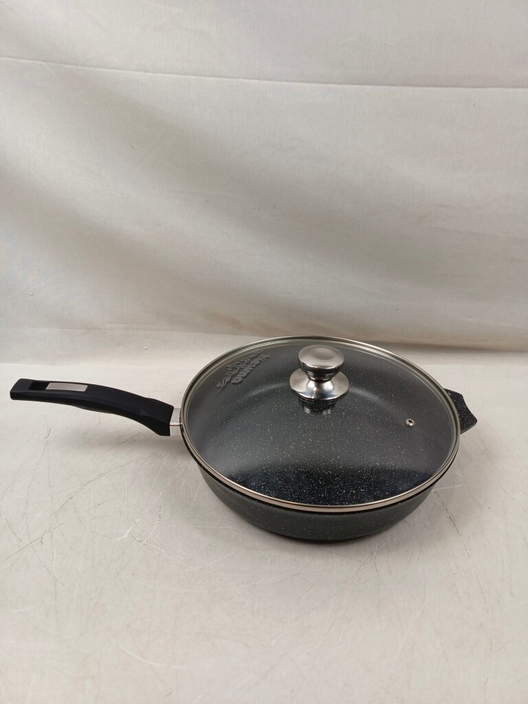 Сковорода мечта С30802 Гранит black 30см несъемная ручка стеклянная крышка (1463835)