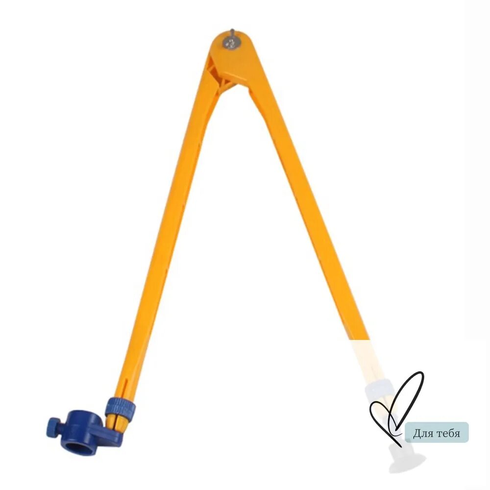 Большой демонстрационный циркуль для школы, многофункциональный инструмент учителя для геометрии, черчения кругов на доске