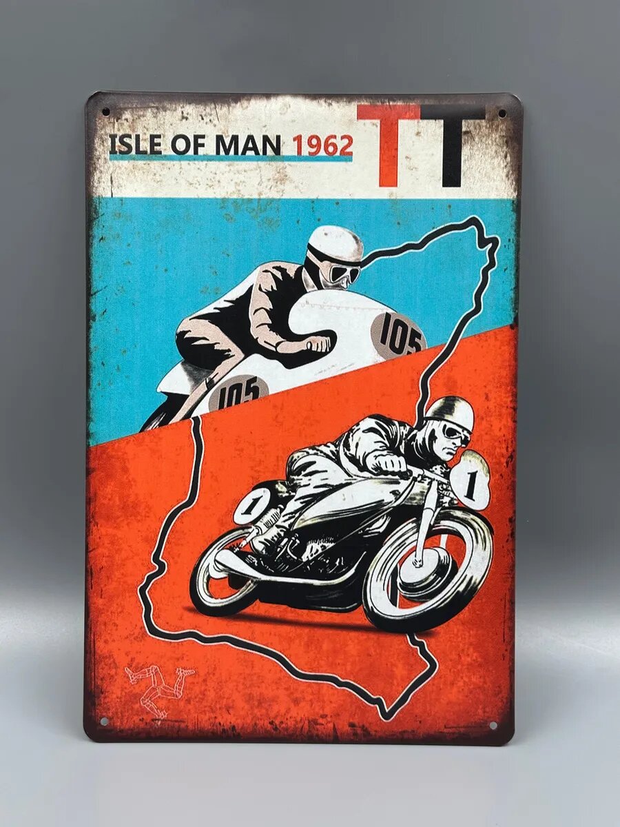 Табличка Авто металл интерьерная в гараж, в бар на стену 20х30см