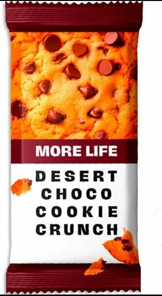Батончик шоколадный More Life Desert Хрустящее печенье 40г