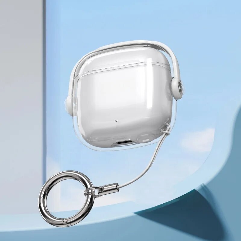 Чехол из ТПУ HD для Huawei FreeBuds SE2 SE3, чехлы для наушников, противоударный защитный рукав с ремешками-крючками