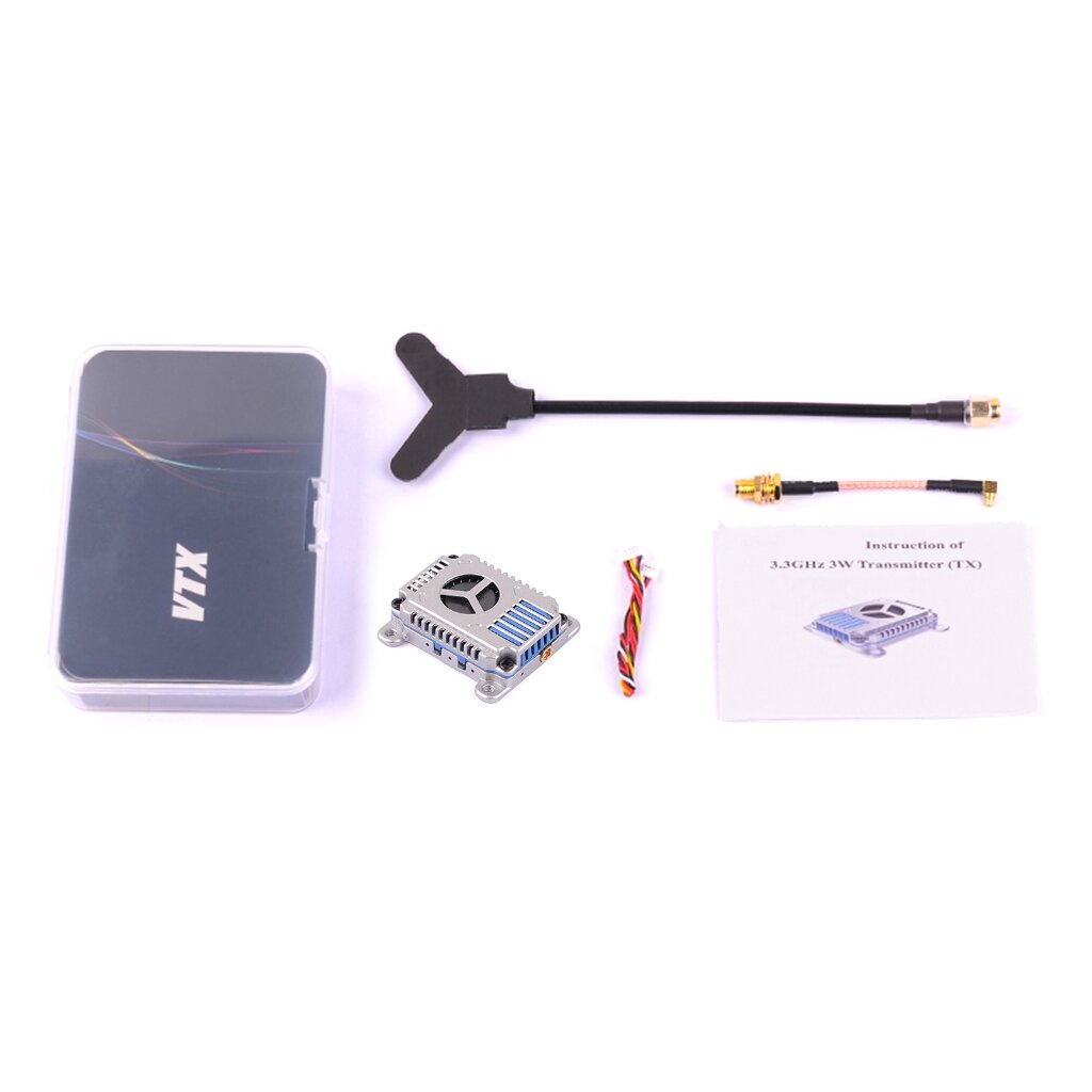 3.3G 3W VTX передача изображения 16-канальный модуль передачи аналогового изображения-VTX 3.3G