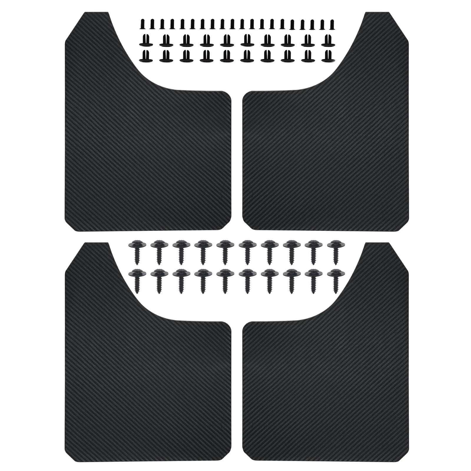 Универсальные автомобильные брызговики URMECCH с текстурой под карбон для Buick, BMW, Audi, Toyota, Honda, Dodge