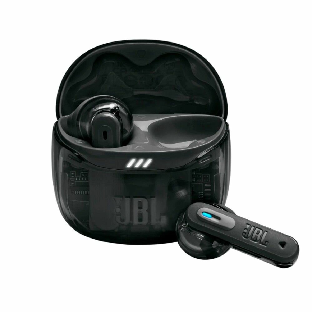 Jbl Наушники , модель Tune Flex 2 Ghost - прозрачно - черный