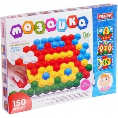 Мозаика сферическая 150 фишек в коробке 01043