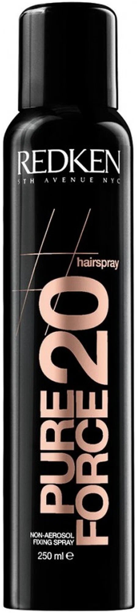Redken Неаэрозольный фиксирующий спрей максимальной фиксации Pure Force 20 спрей, 250 мл