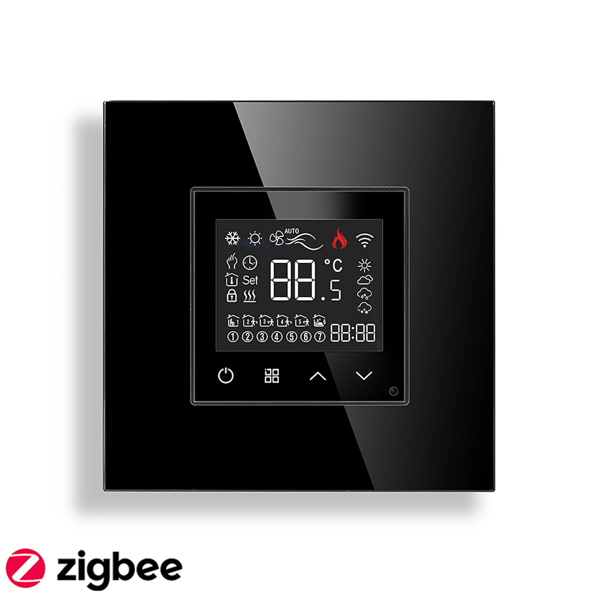 TAWOIA ZigBee термостат для электрического пола, Black