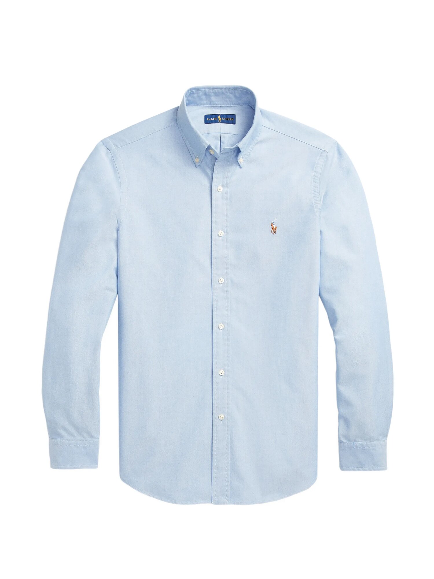 Рубашка Logo-embroidered button-down shirt