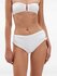 Купальник Eres Sofia ruched-side bikini bottoms, размер 40, белый
