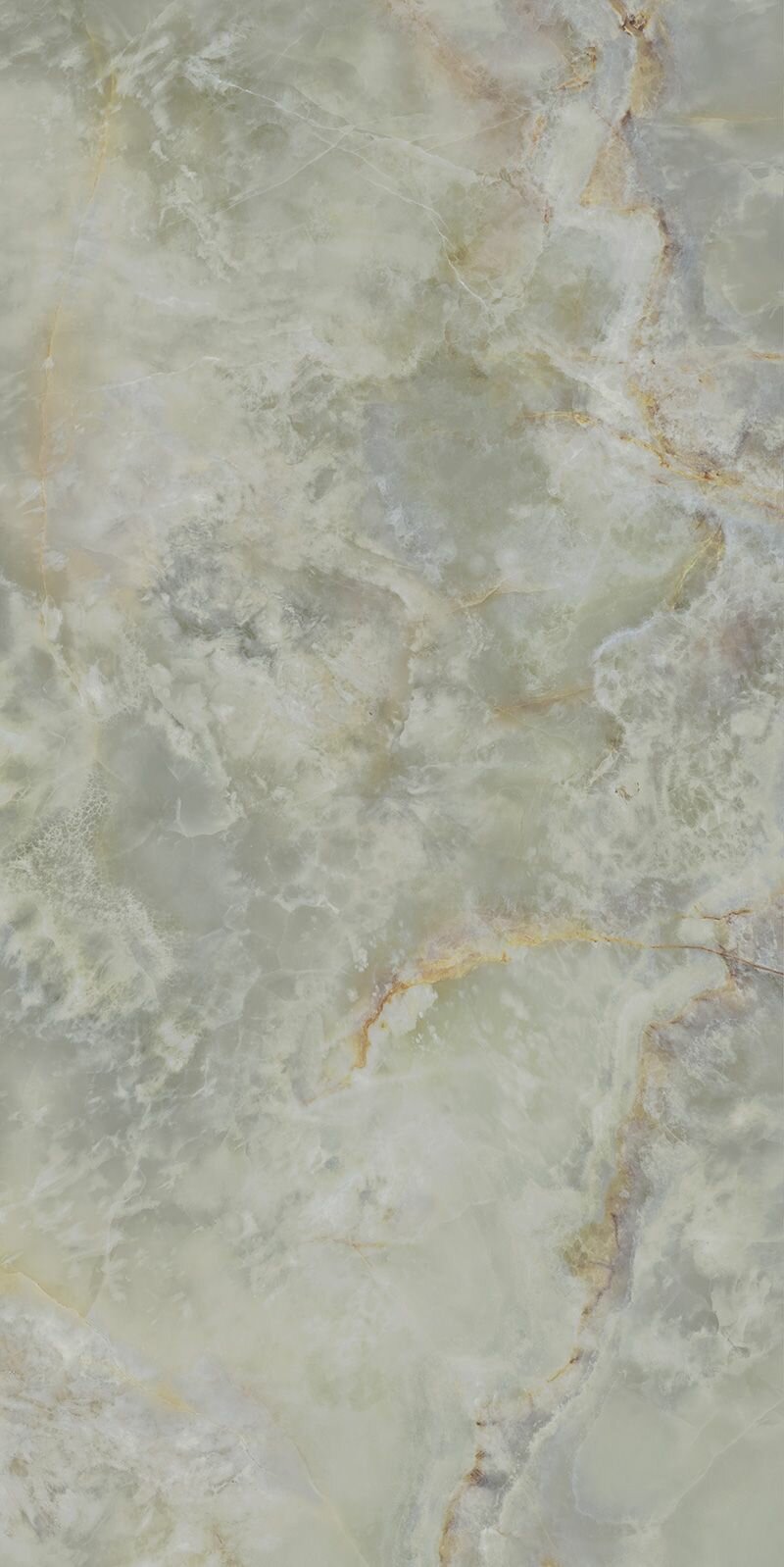 KERAMA MARAZZI Плитка Сен-Тропе зелёный светлый обрезной глянц 60x119,5 9 мм арт. KM6012B0360R (цена за 2.151 м2)