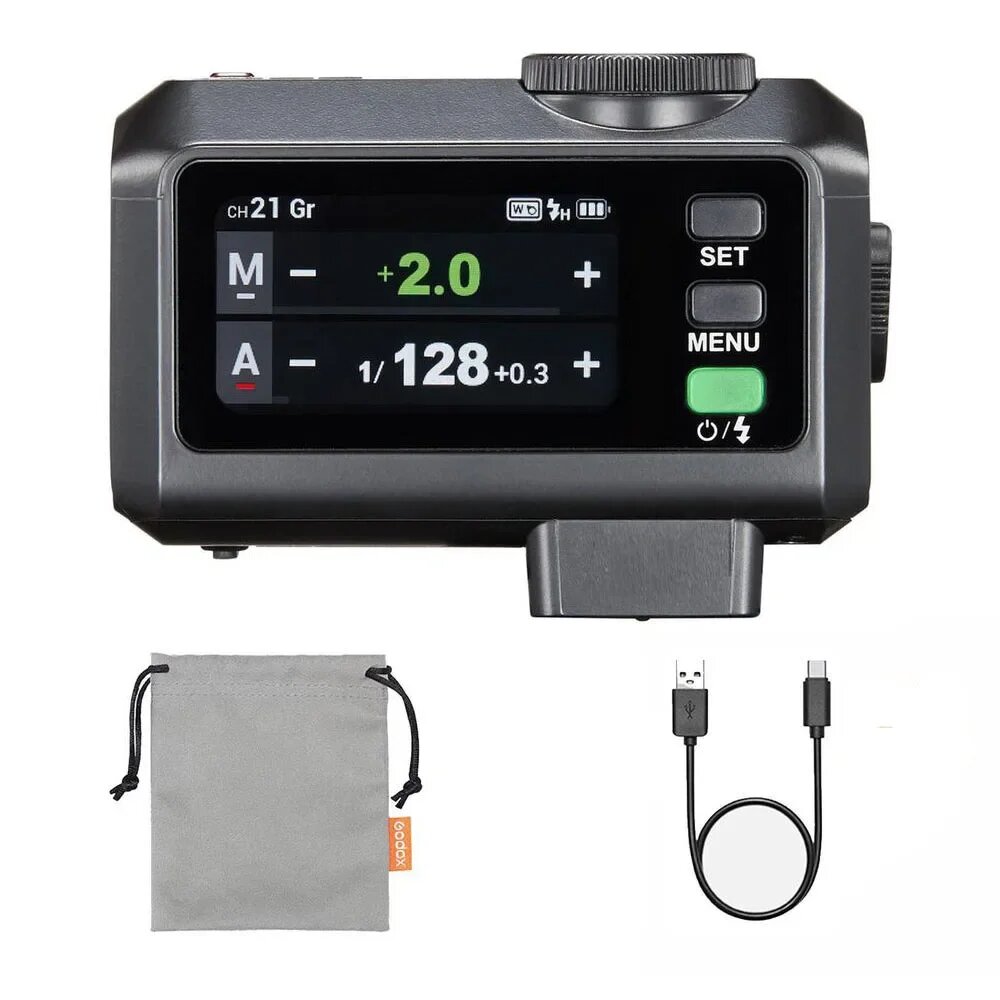 Godox IT30PRO серебристая мини вспышка TTL HSS 1/8000s for FujifiIm, Black iT30 Pro