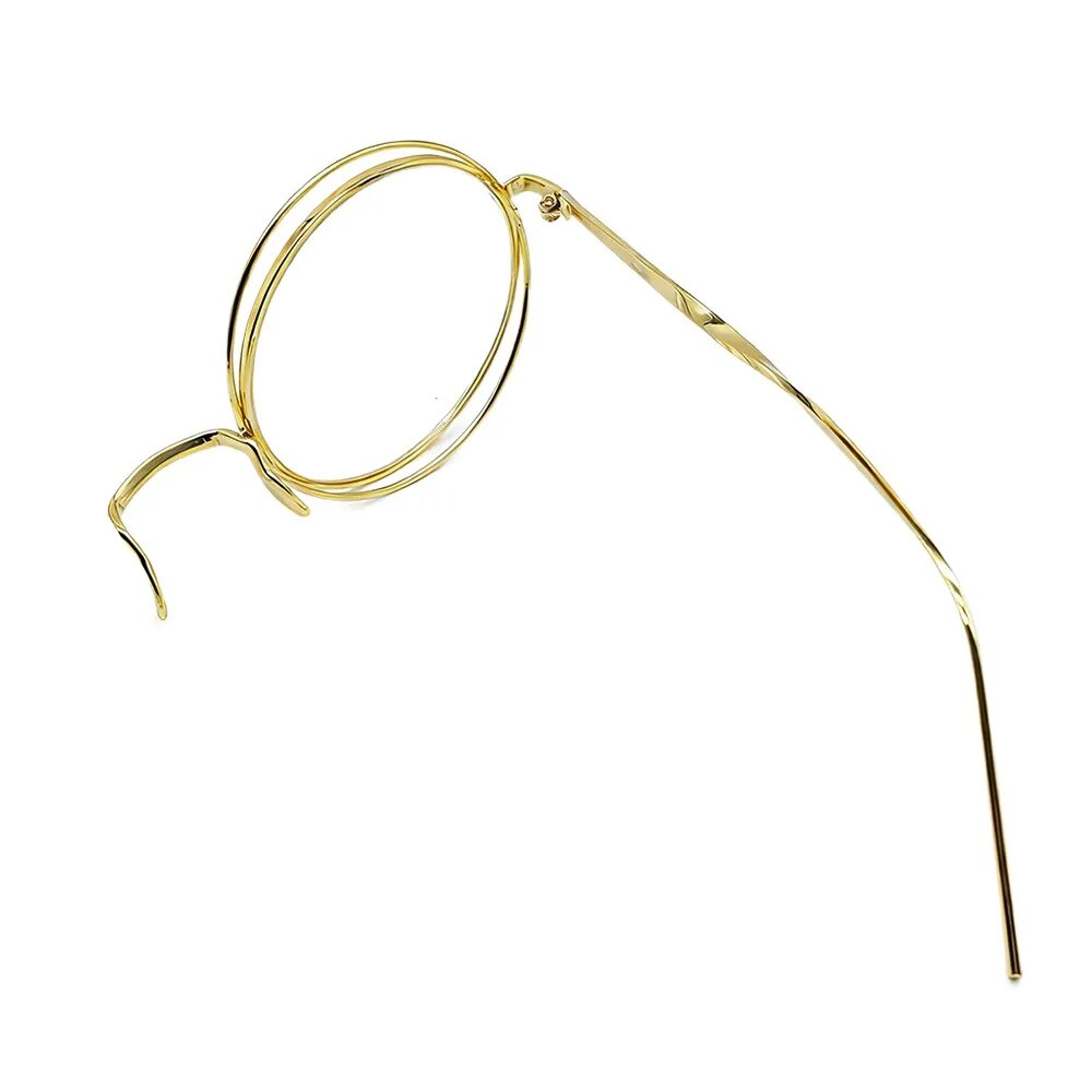 Односторонние очки-монокль British style Gold A