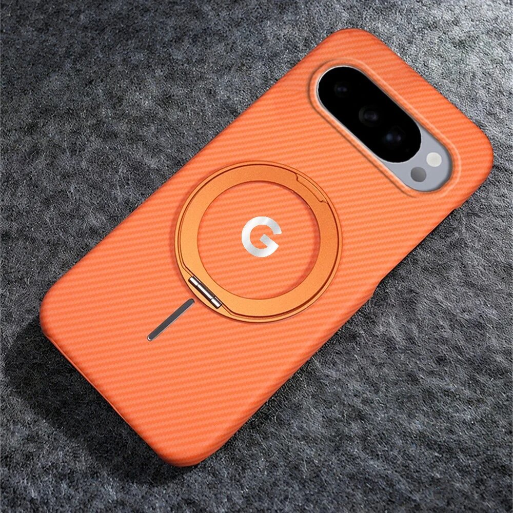 Чехол Для Google Pixel 10 Pro XL 9A, Высококачественный, Деловой, Google Pixel 9, Оранжевый, Orange