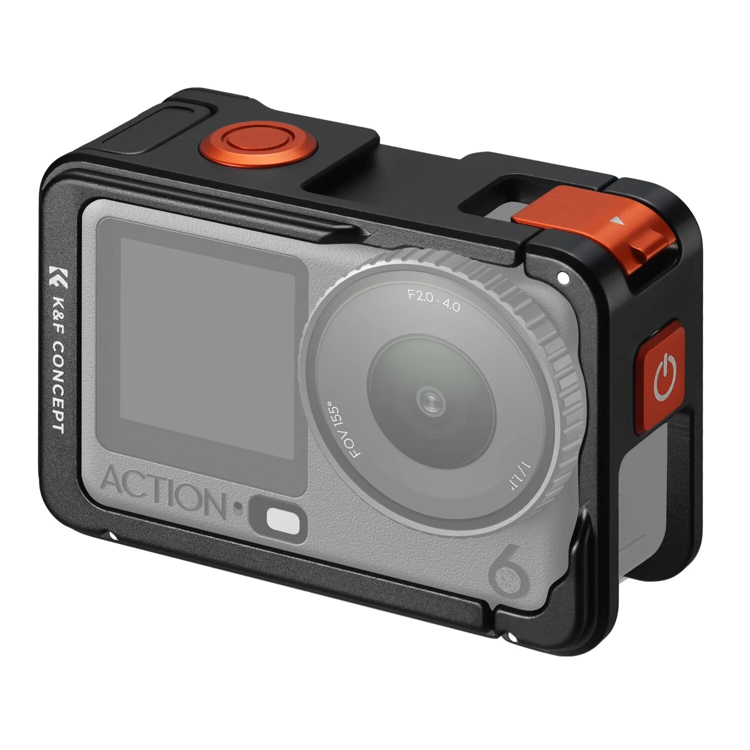 K&F CONCEPT Металлическая клетка для DJI Osmo Action 6