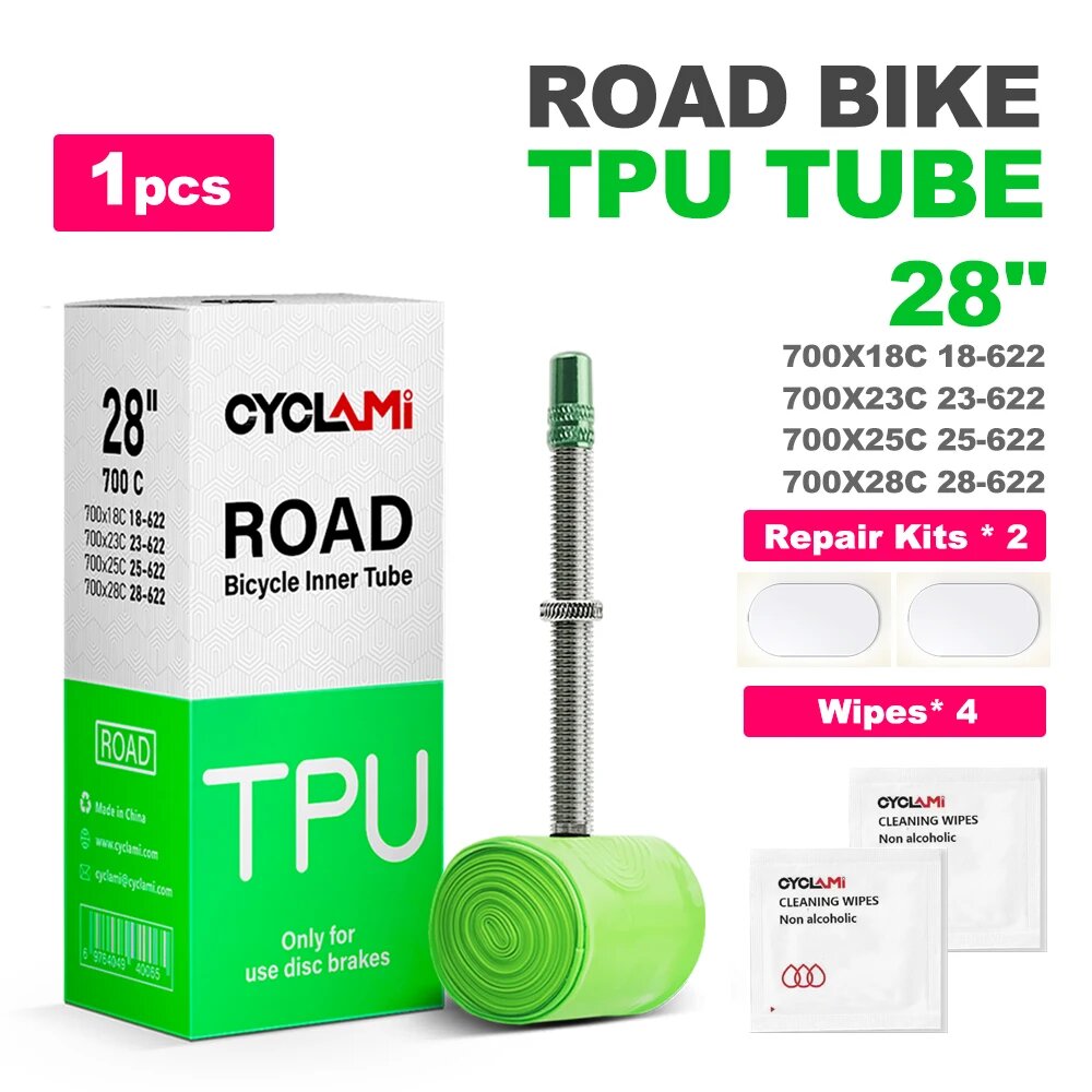 CYCLAMI Камера велосипедная TPU 700C, 45mm
