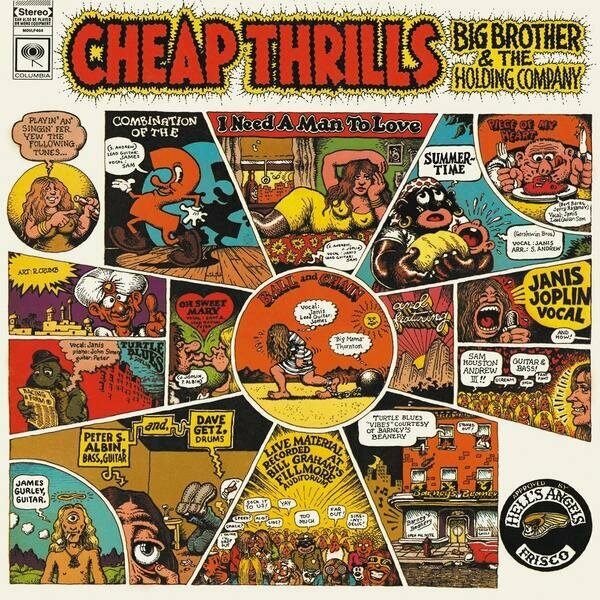Виниловая пластинка BIG BROTHER & THE HOLDING COMPANY - CHEAP THRILLS