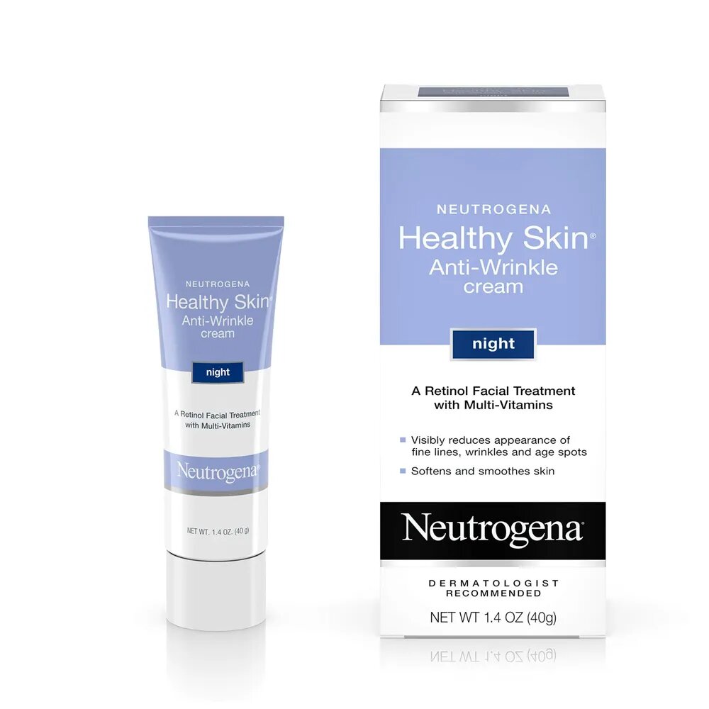Neutrogena Ночной крем против морщин с ретинолом Healthy Skin 40 г
