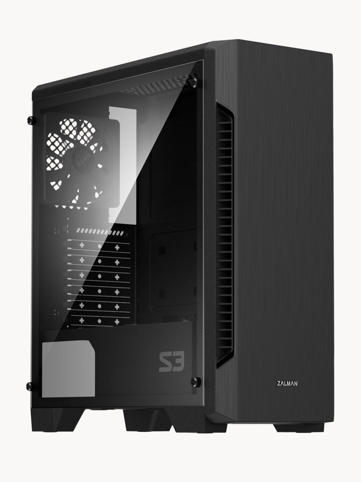 Корпус Zalman S3 TG, черный