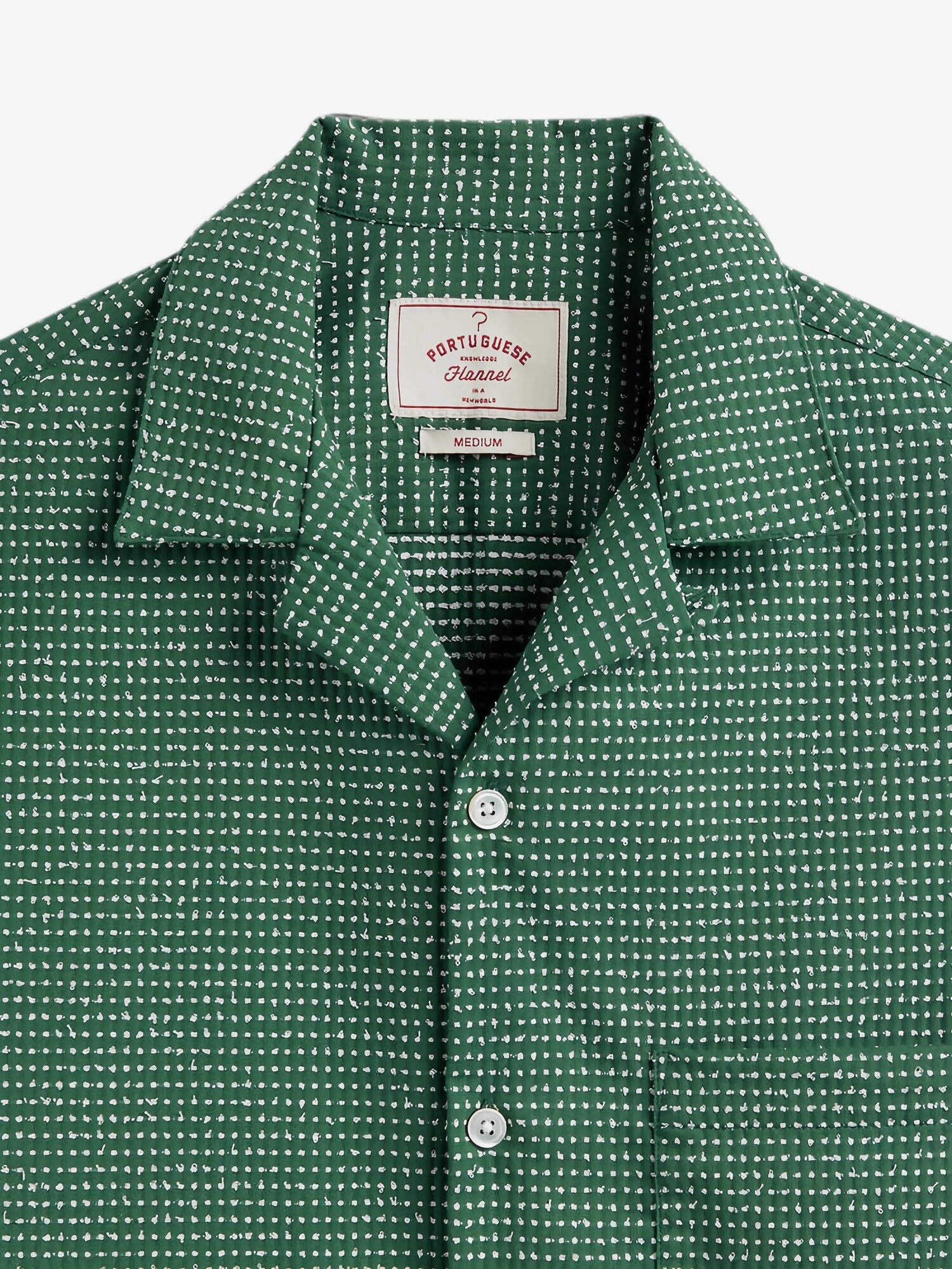 Рубашка Portuguese Flannel, размер XL, green — фото 1