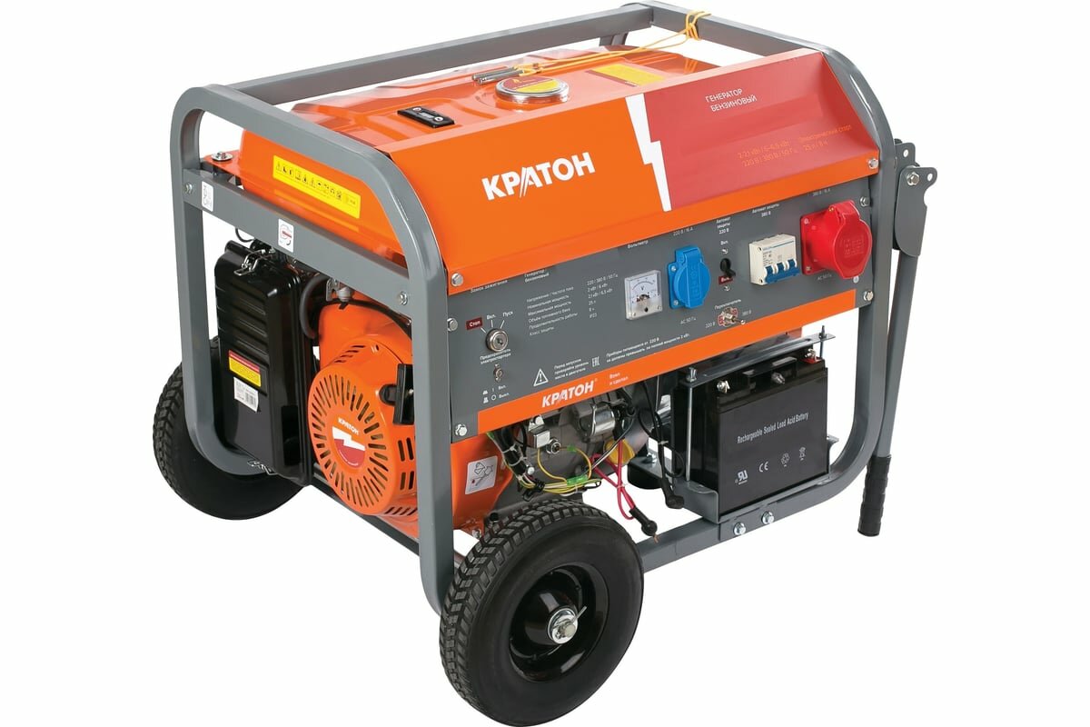 Генератор бензиновый Кратон GG-6500-3РEM