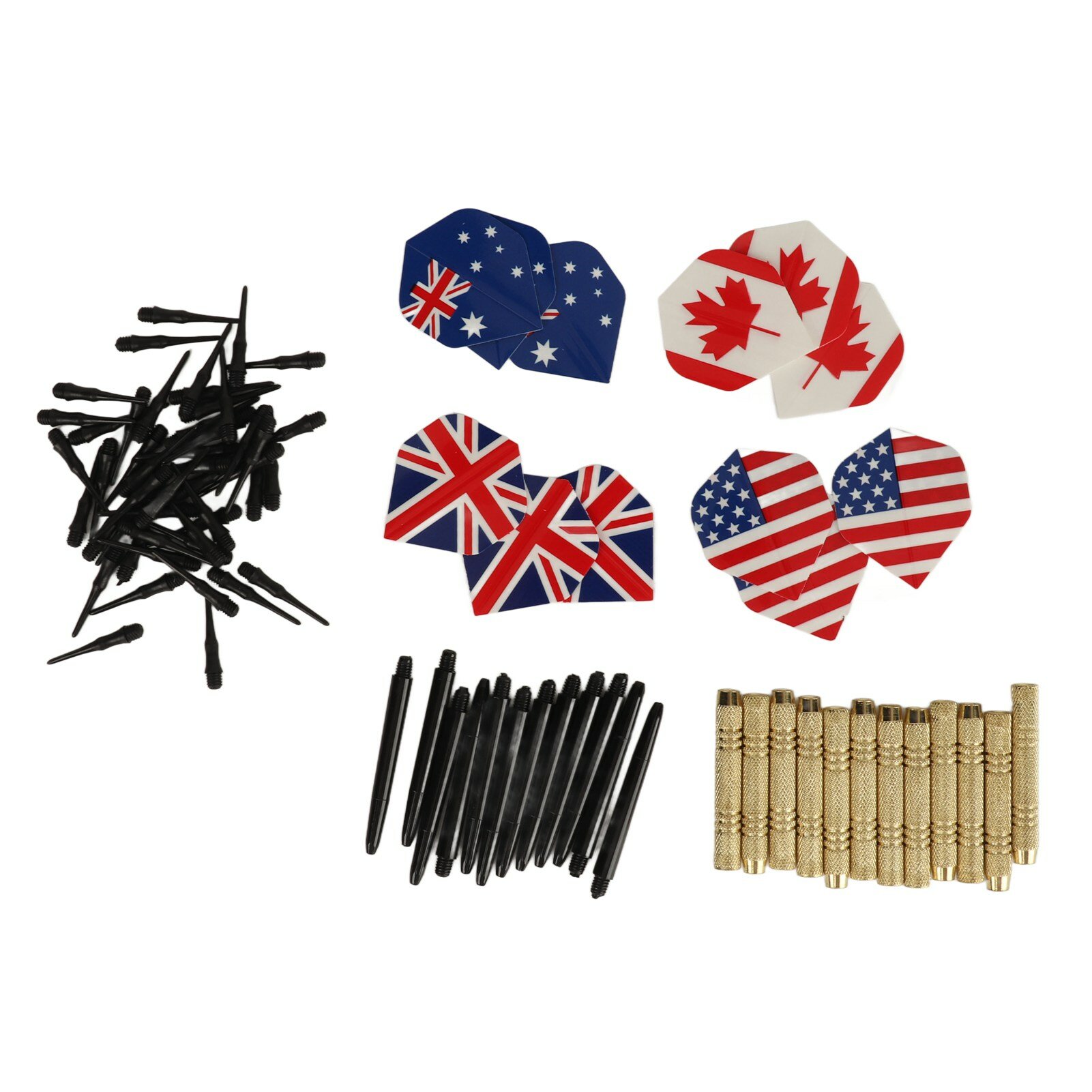 Набор Дротиков с Мягким Наконечником и 50 Наконечниками для Дротиков, 12 Стволов для Дротиков, Легко Заменяемый Пластиковый Наконечник для Дротиков для Электронной доски для Дартса