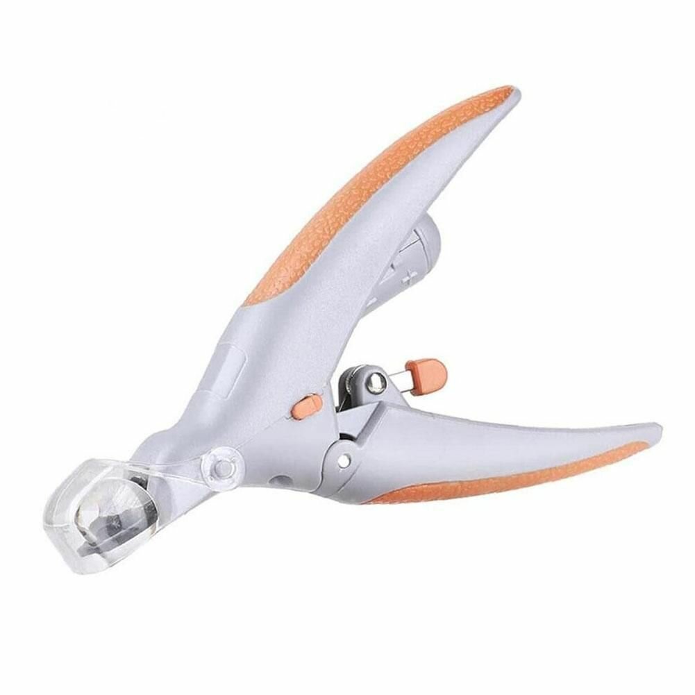 Когтерезка Для Кошек И Собак с Ограничителем, контейнером и LED подсветкой