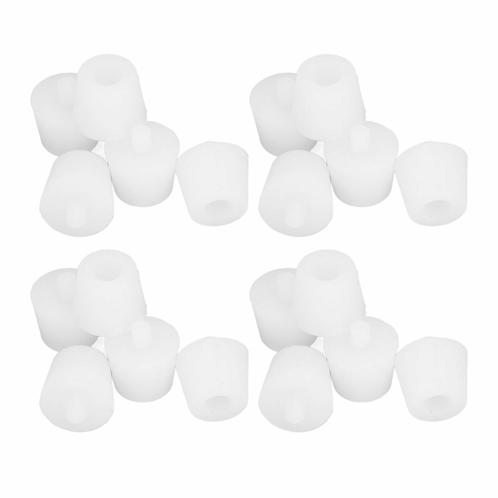 Комплект из 20 силиконовых конусных заглушек с высокотемпературным порошковым покрытием для защиты и герметизации.