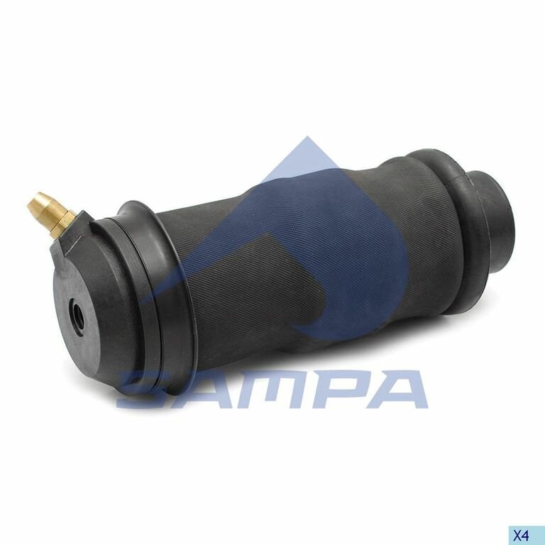 Пневмоподушка амортизатора кабины для Скания арт 04311401 SAMPA