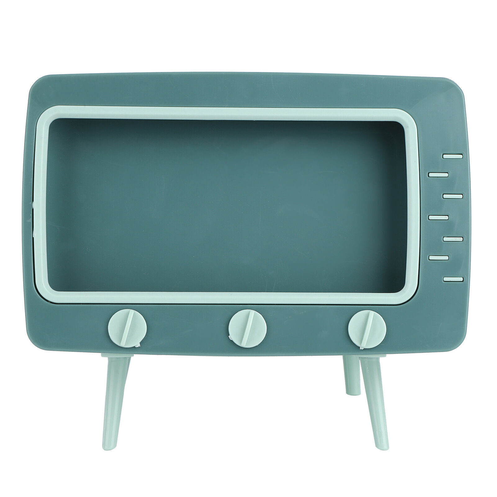 Ретро тканевая коробка диспенсер настольный столик для хранения бумаги для хранения телевизора с держателем мобильного телефона