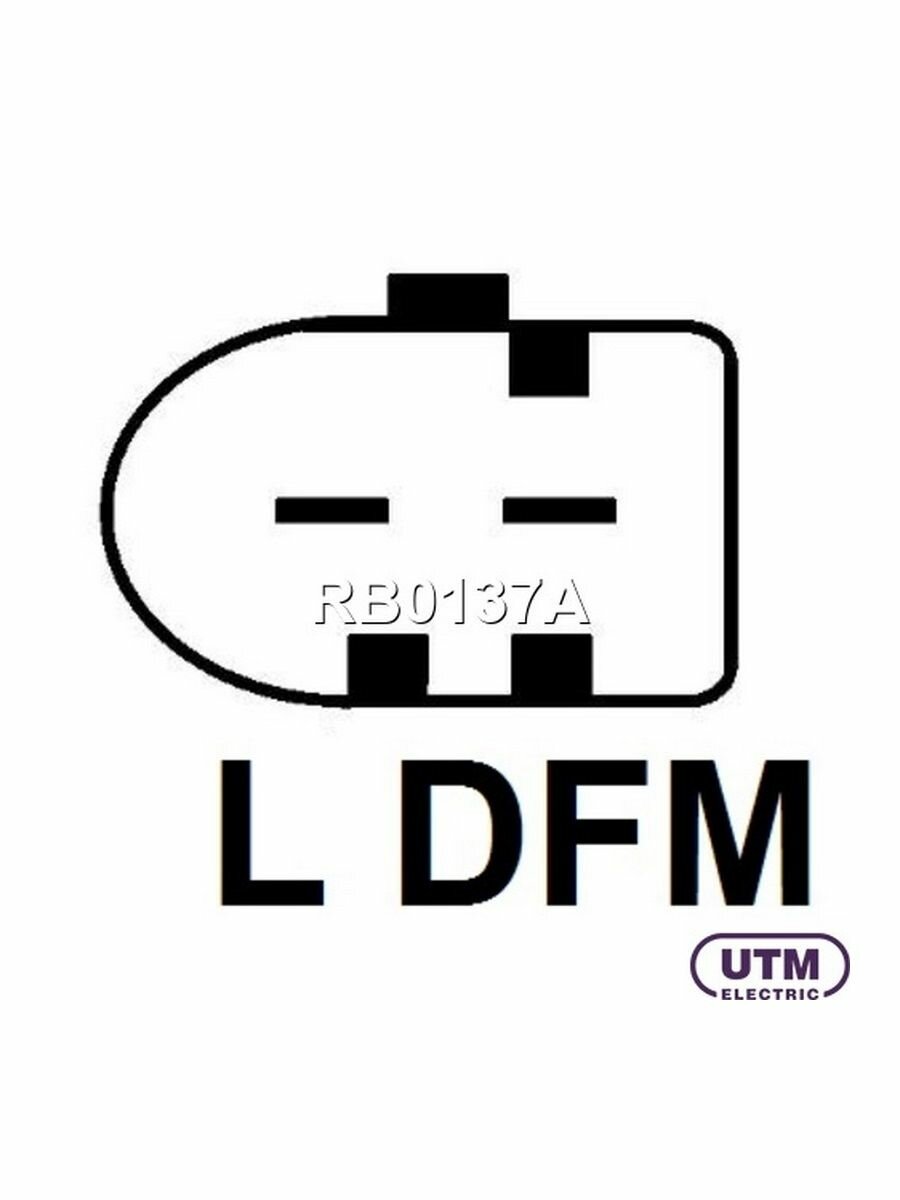 Регулятор генератора UTM RB0137A, для Skoda Superb/Yeti, VW Multivan/Transporter/Passat/Crafter/CC/Caddy — фото 1