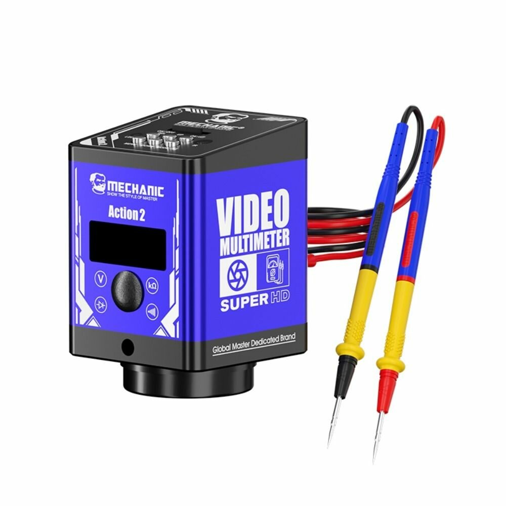 MECHANIC Action 2 оснащен функциями обнаружения и ремонта в реальном времени печатных плат и мобильных телефонов.