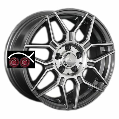 Колесный диск LS 785 7x17 5x108.0 ET50 D63.3 серый