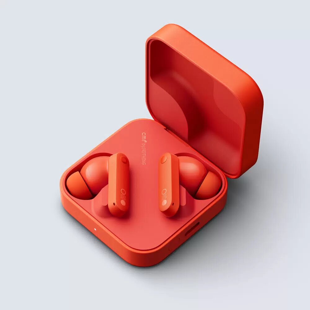 Беспроводные наушники CMF by Nothing buds 2A (2025) B185, ANC шумоподавление, 12 мес. гарантия (оранжевый)