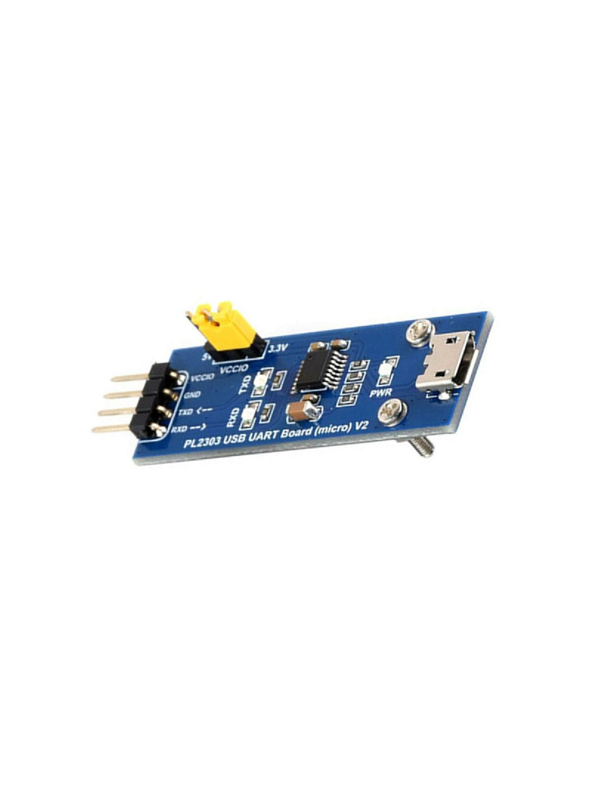 PL2303 USB to UART TTL Communication Module Micro USB/Mini USB/Type A/Type C Connector 1.8V/2.5V/3.3V/5V Level