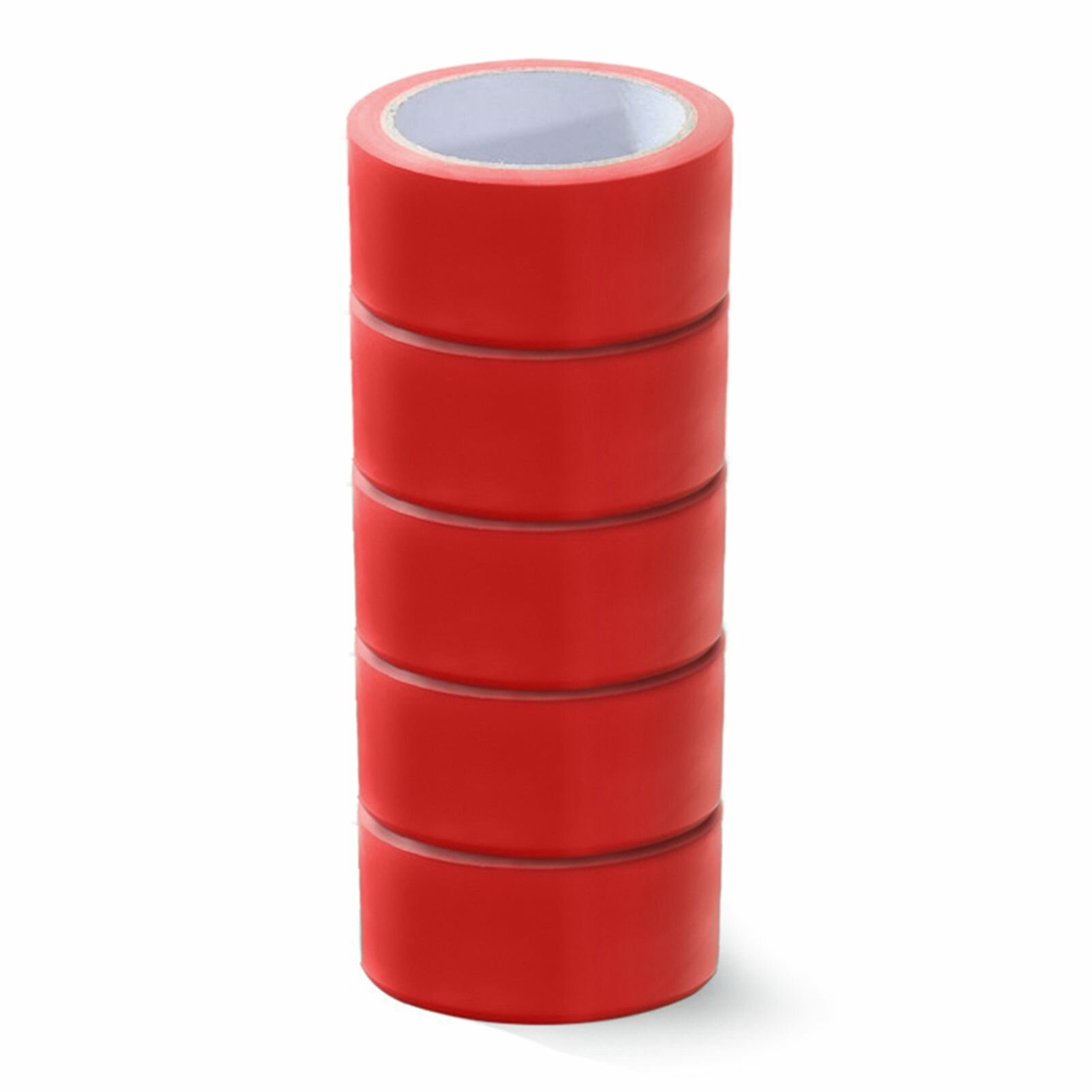 5 рулонов маркировочной ленты из ПВХ размером 1,8 дюйма x 19,7 ярда